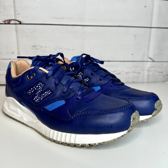 New Balance | Shoes | New Balance 53 Encap Sneaker Blue And Tan Size ...